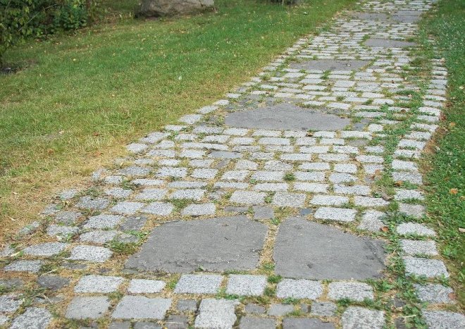 Mit Natursteinpflaster gestalten :-) Naturstein Pflastermuster Tipps